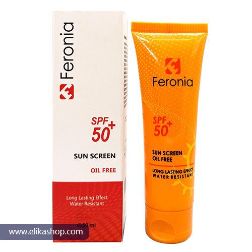 کرم ضدآفتاب رنگ روشن فرونیا فاقد چربی +SPF50 (مدل شماره 1) - الیکا